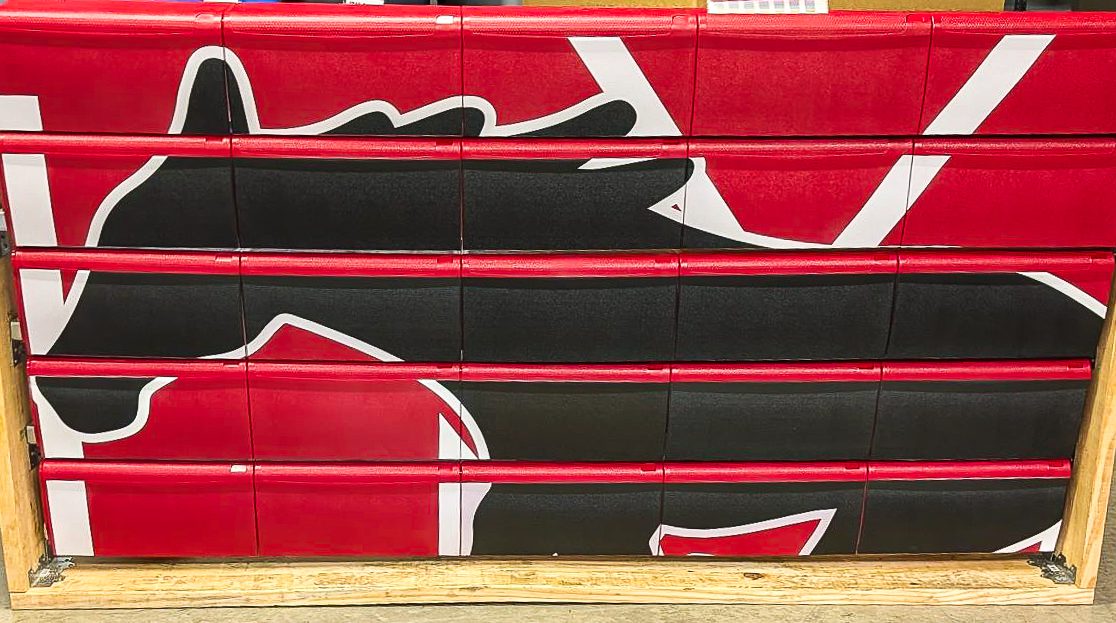 RALLY TELESCOPIC BLEACHER LINE - GYM SEATING SOLUTIONS - SHERIDAN SEATING